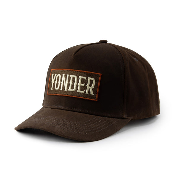 Brown Waxed SnapBack – Out Yonder Company